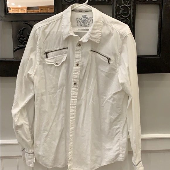 Guess | Shirts | Mens Guess Long Sleeve Button Down Shirt | Poshmark